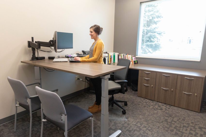 Striking workspace transformation positions state office to better ...