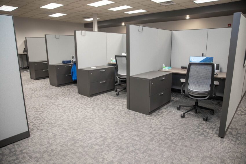 Striking workspace transformation positions state office to better ...