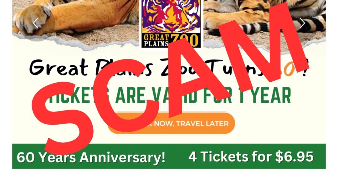 Don't fall for it: Great Plains Zoo target of online scam - SiouxFalls ...